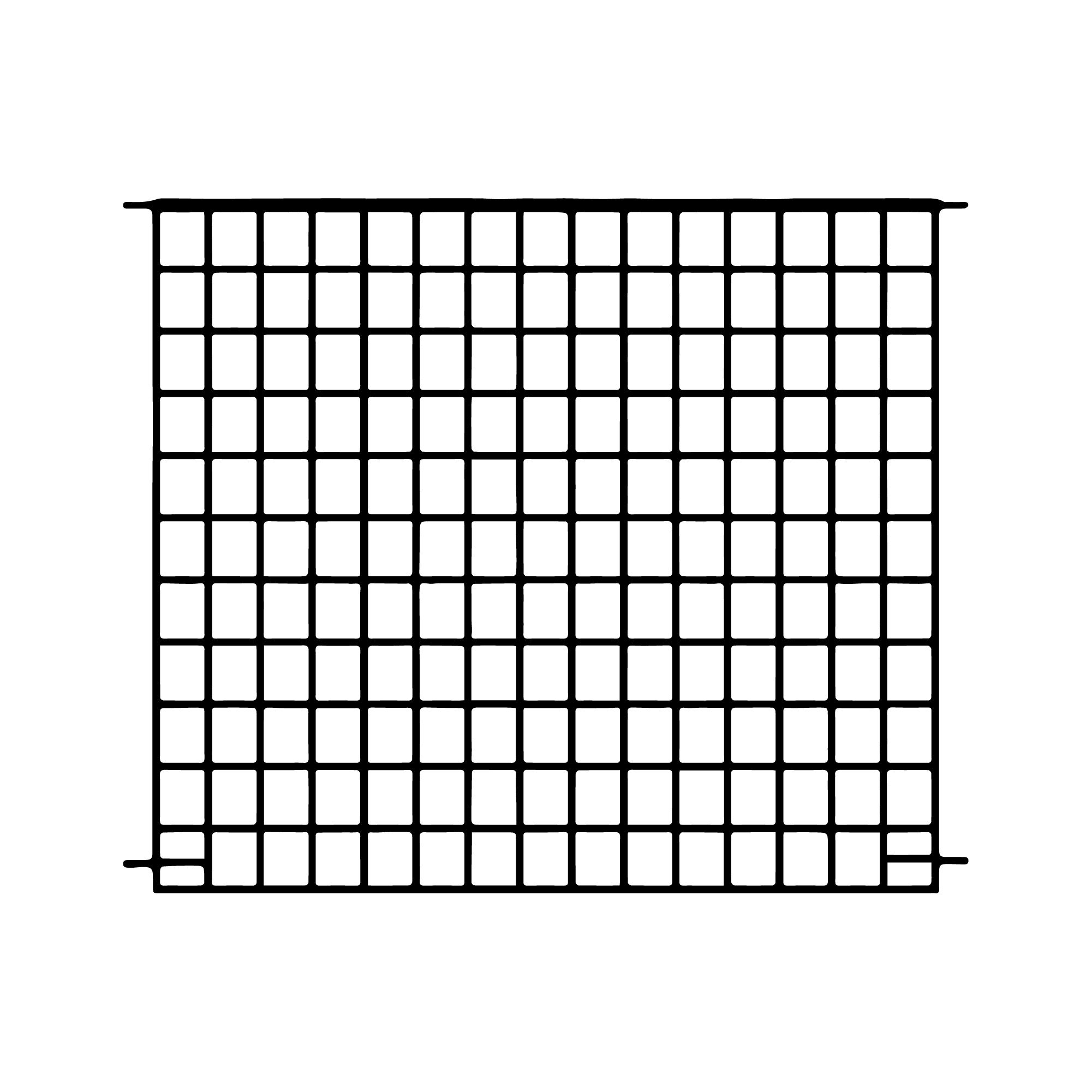 Panacea Traditional Black Metal Fence panel (W)0.93m (H)0.81m at B&Q