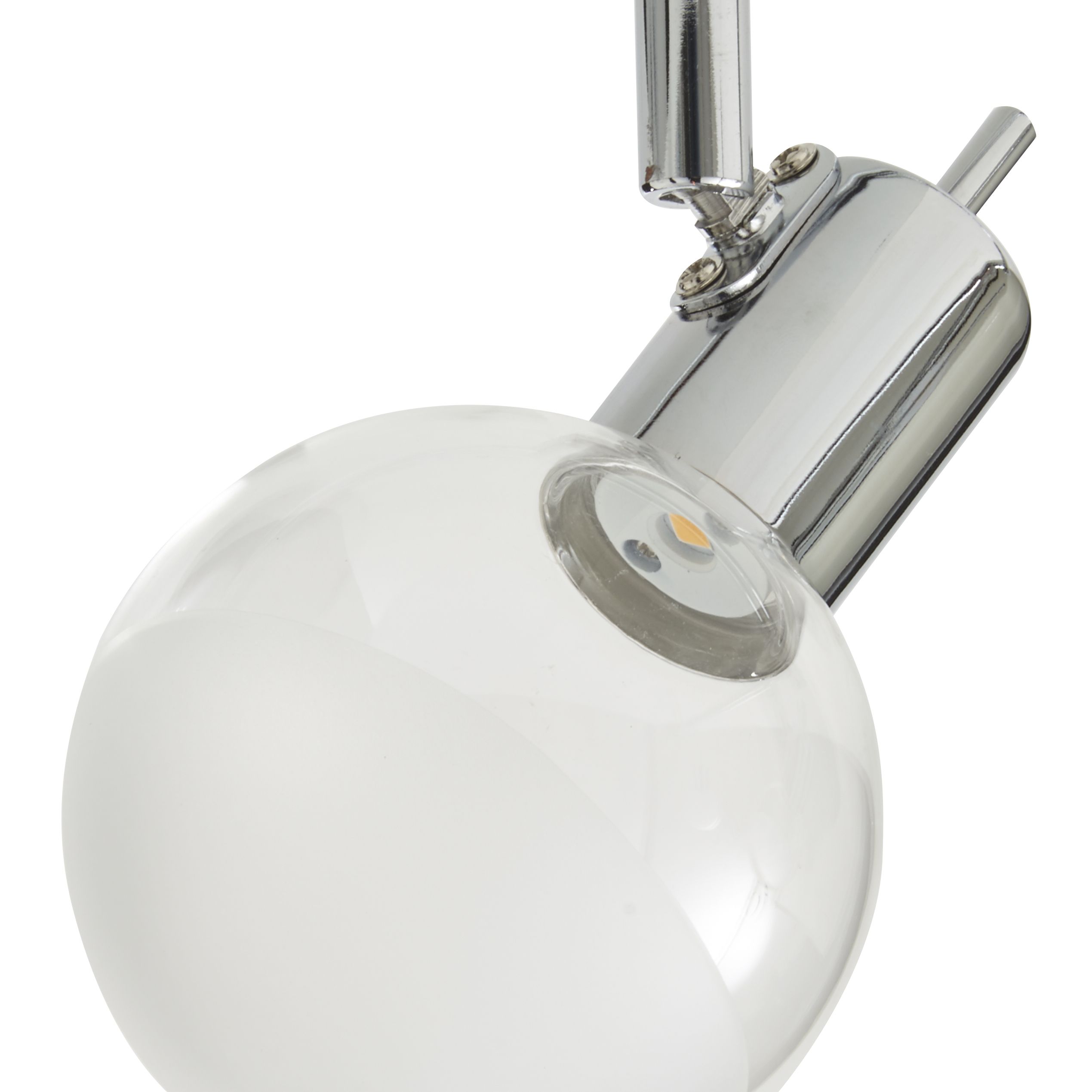 Panacea Tube Gloss Chrome effect 6 Light Spotlight bar