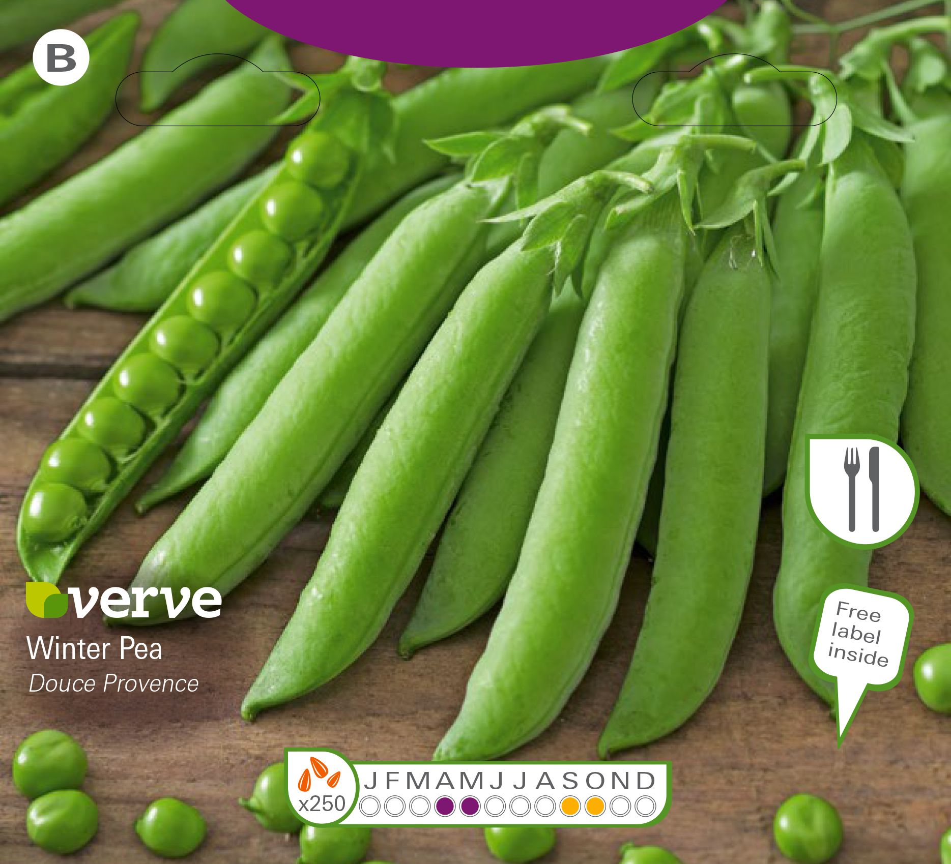 Pea winter milwa Pea Seed | DIY at B&Q