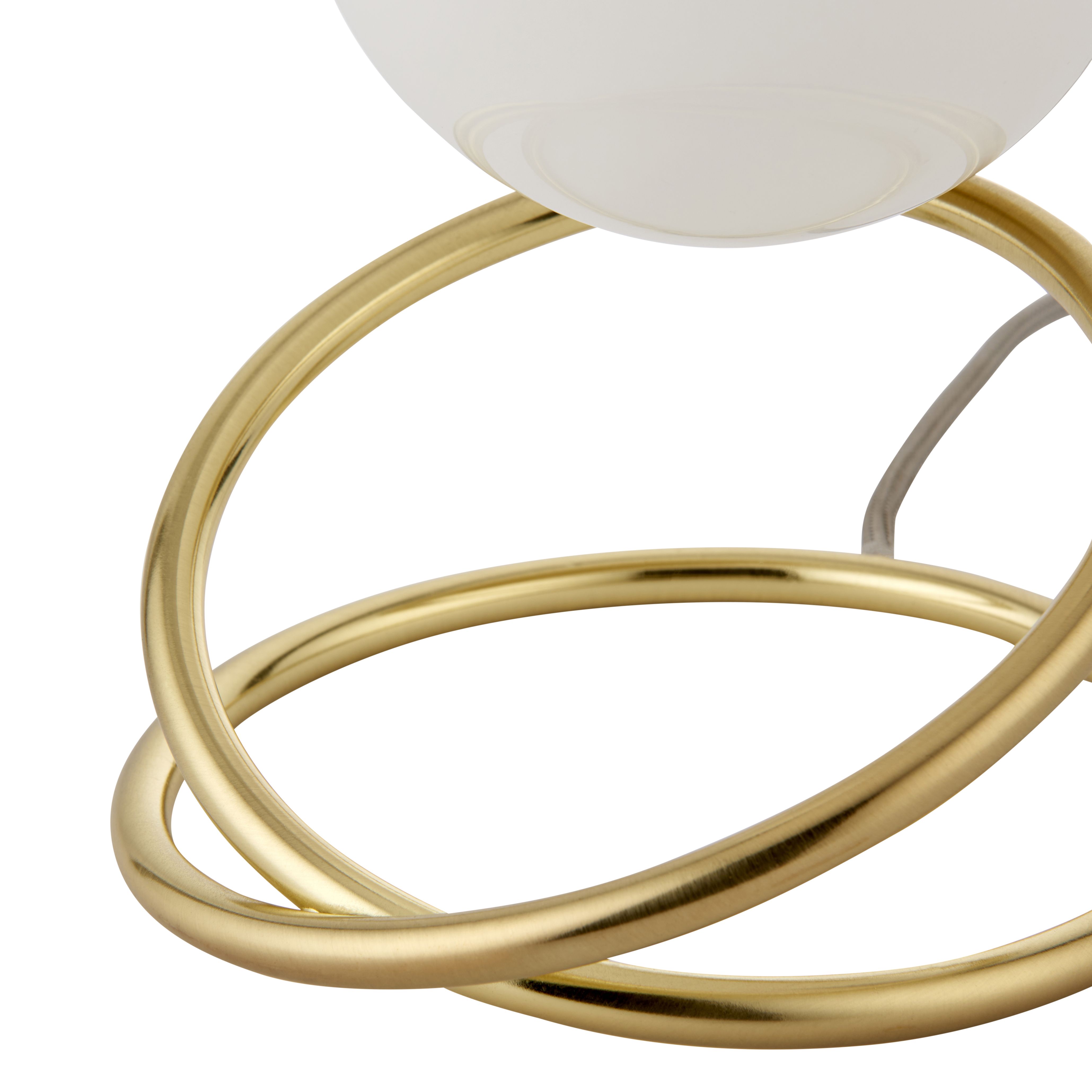 Pearl Gold effect Table lamp