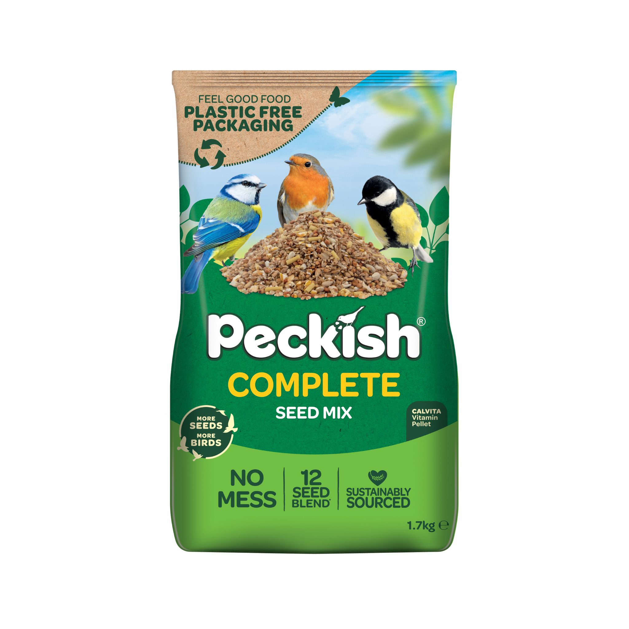 Peckish Complete Seed Wild bird feed 1.7kg | DIY at B&Q