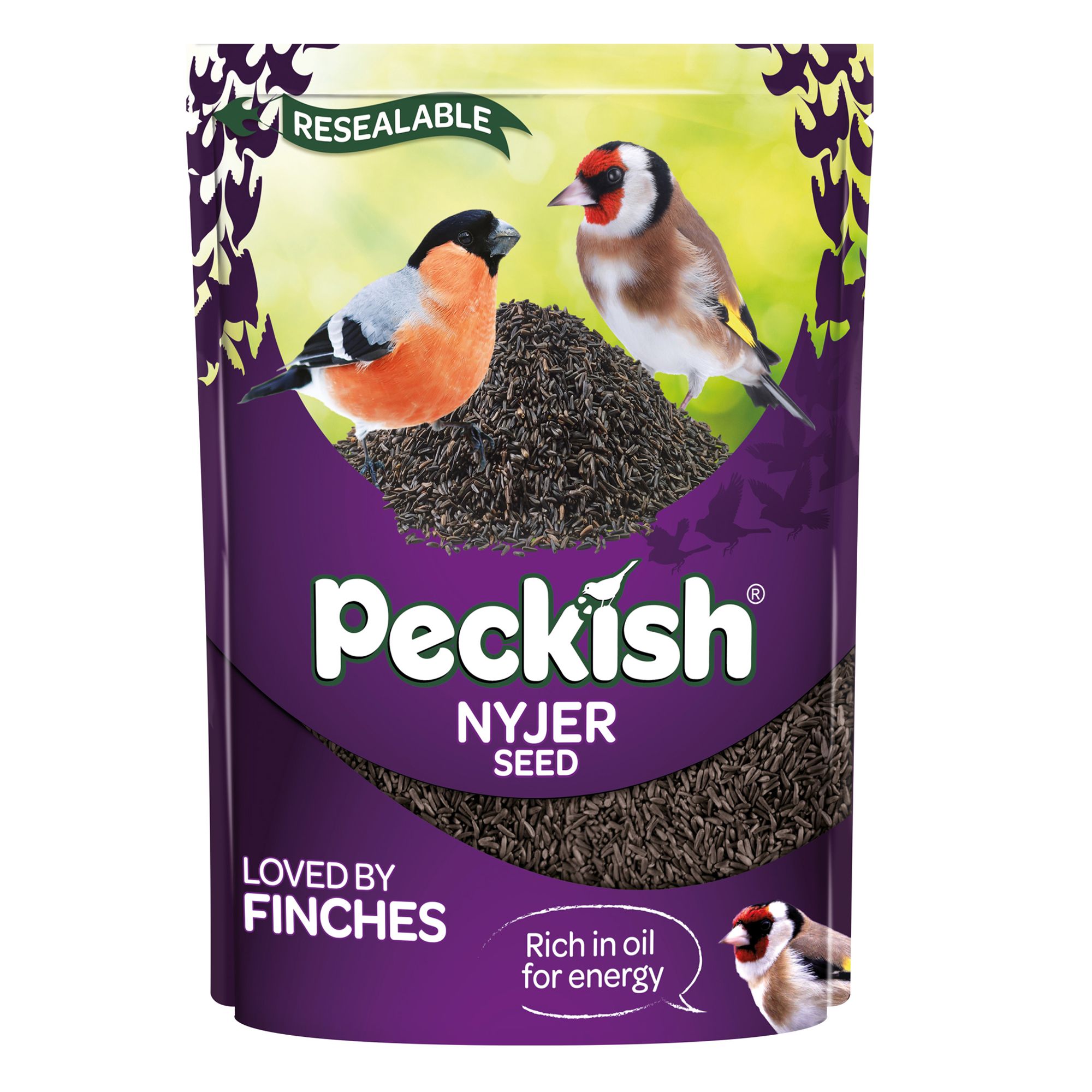PECKISH SEED NYJER SEEDS 0.85KG, PACK
