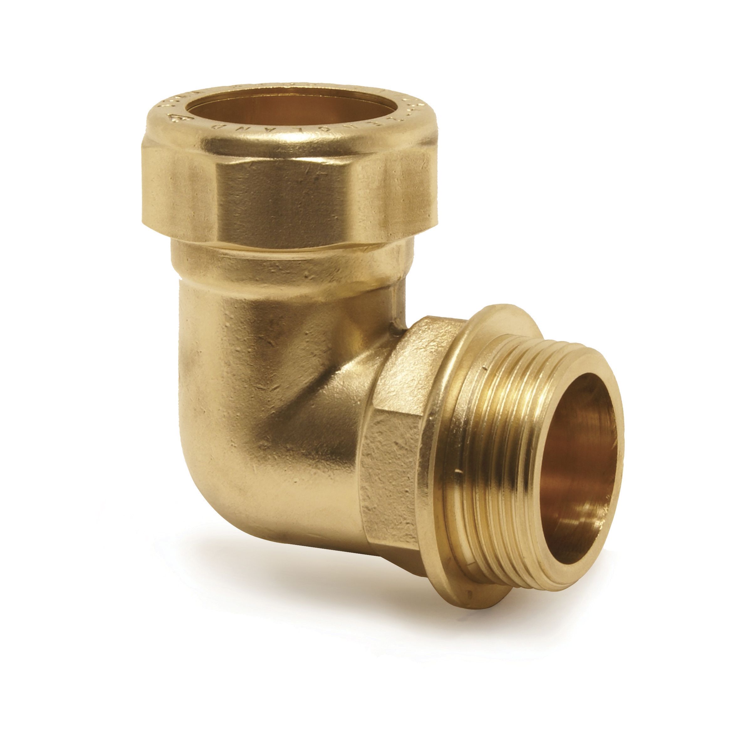 Pegler Compression Pipe elbow 22mm | DIY at B&Q