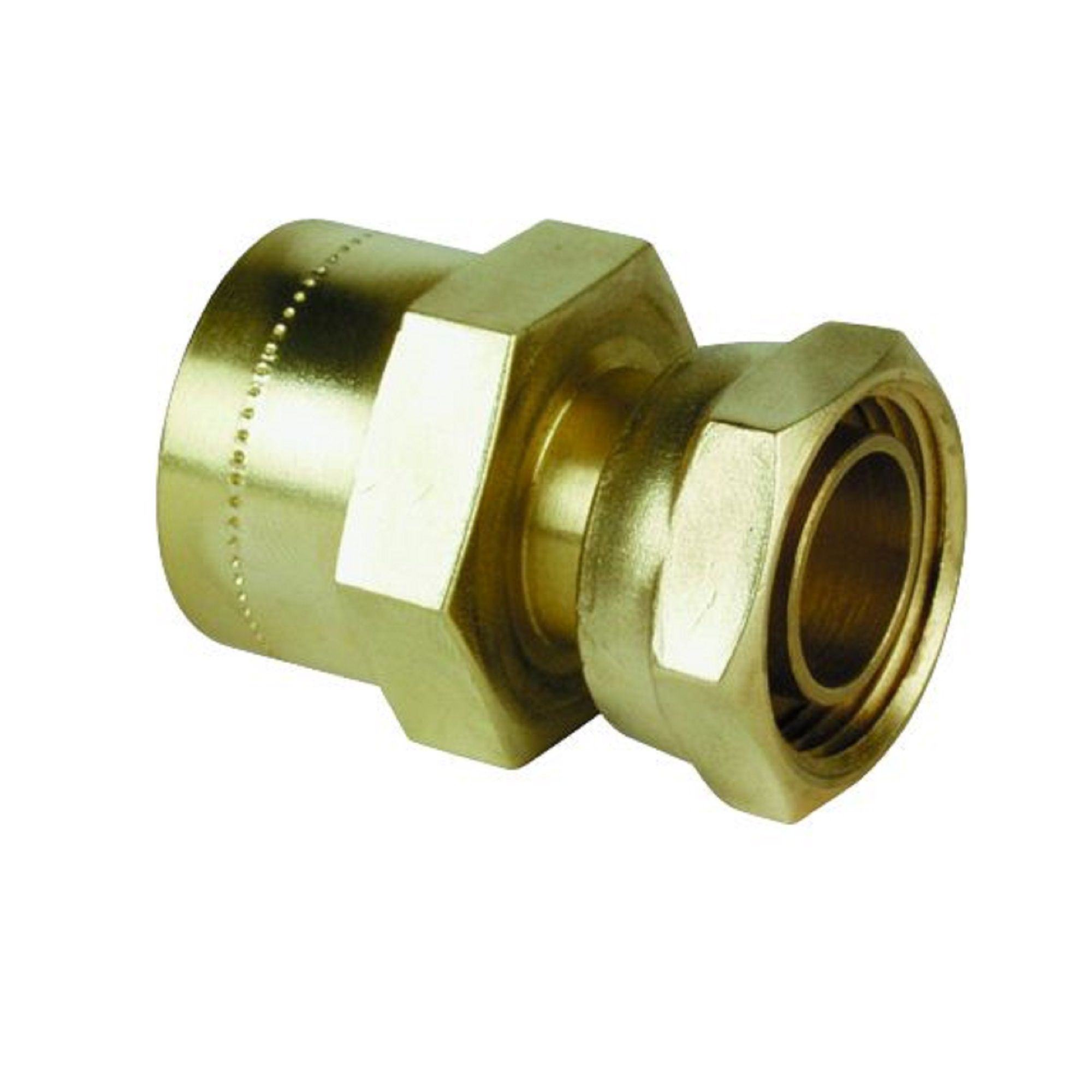 Pegler Yorkshire Tectite Straight Push-fit Tap connector 15mm (L)41mm ...