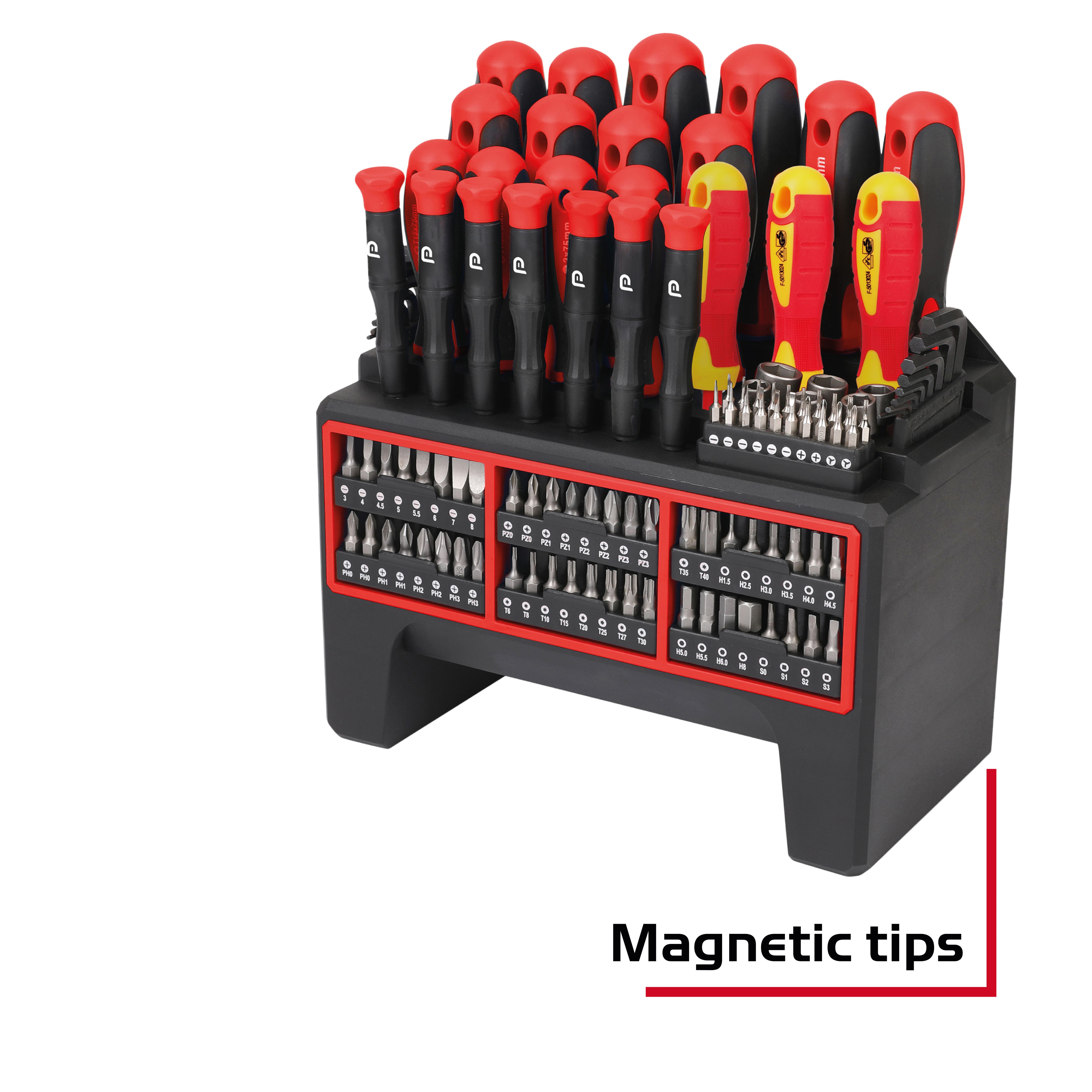 Performance Power Combination Mixed Screwdriver set (114 piece)