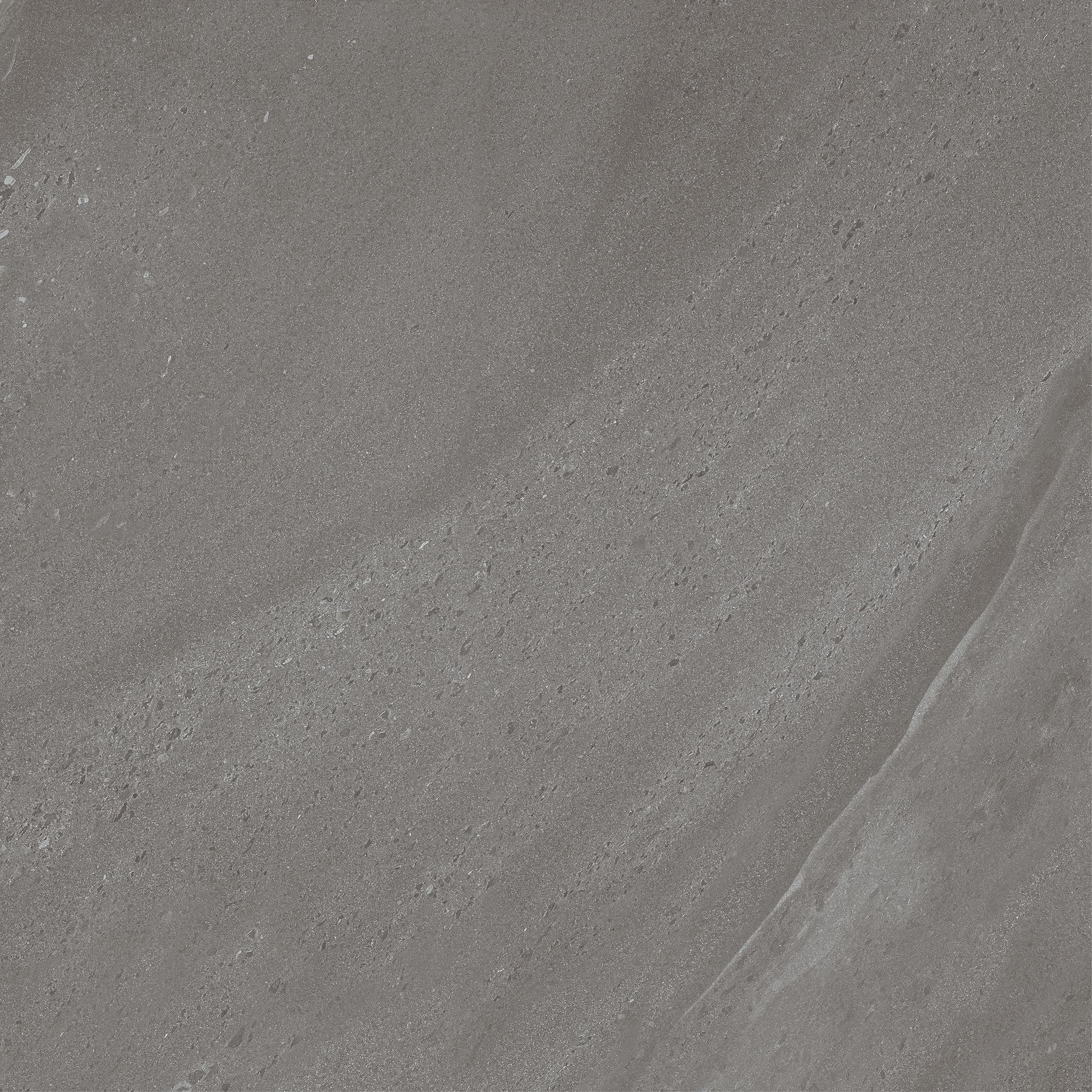 Pesaro Anthracite Matt Stone effect Porcelain Wall & floor Tile Sample