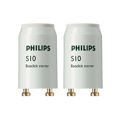 Philips 240V Batten starter of 2 | DIY at B&Q