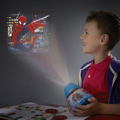 Philips Disney Blue Spider-Man LED Projector & night light