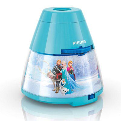 Buy Philips Disney Frozen Blue Battery-powered LED Projector lamp | DIY ...