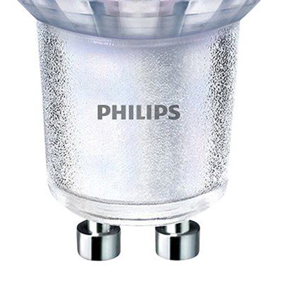Philips GU10 4.6W 345lm Reflector LED Dimmable Light bulb | DIY at B&Q
