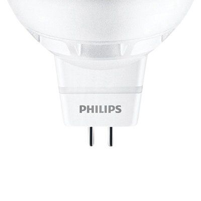 Philips GU5.3 8W 621lm Reflector Warm white LED Light bulb, Pack of 3