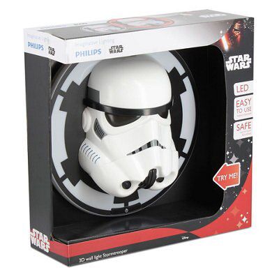 Philips Storm Trooper 3D White Double Wall light