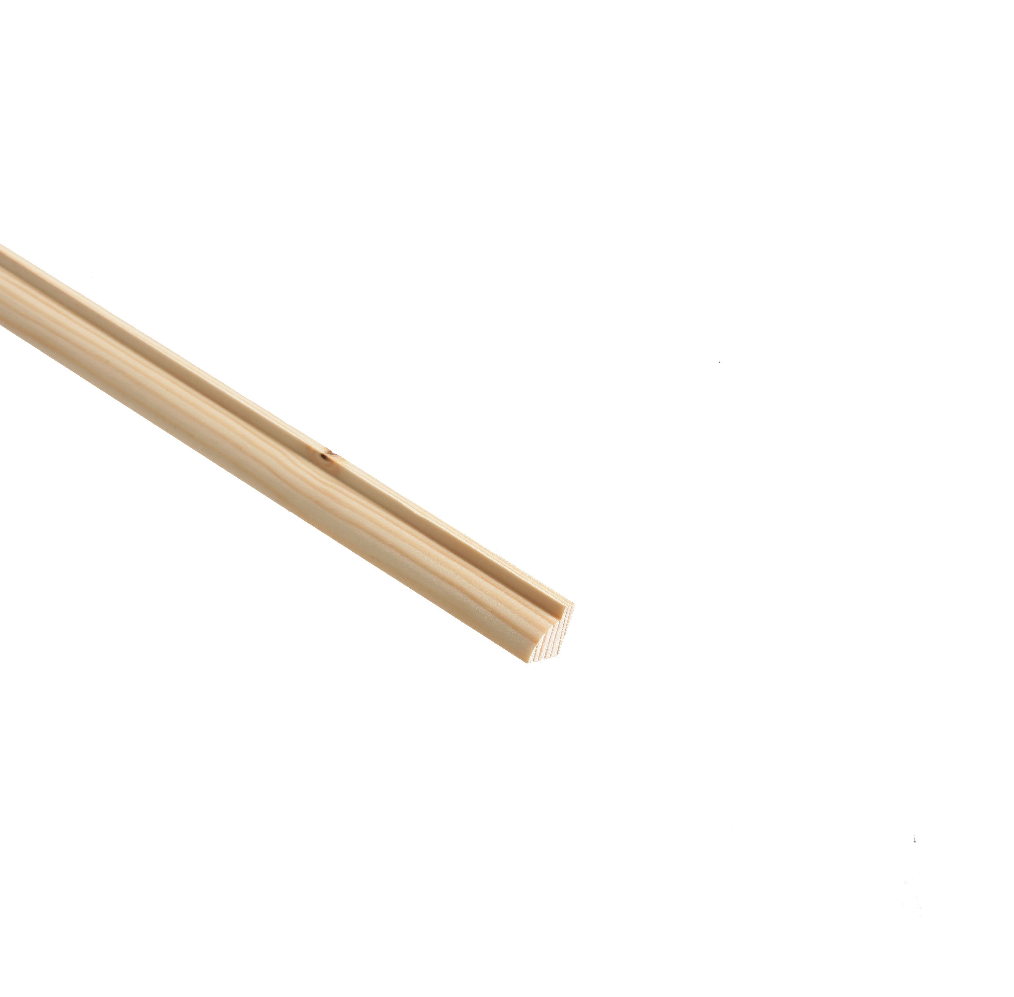 Pine Glass bead Moulding (L)2400mm (W)15mm (T)9mm