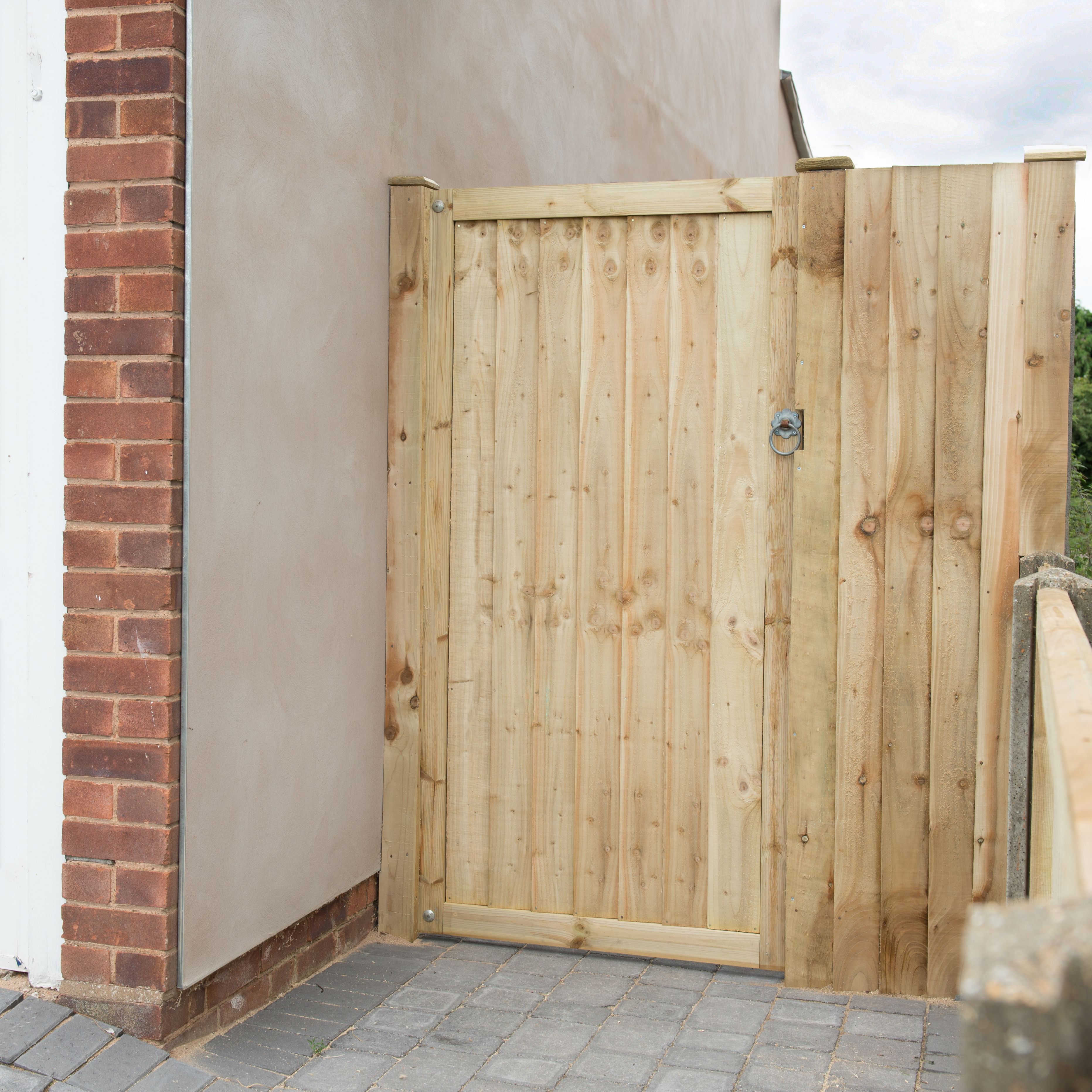 Pine Traditional Gate, (H)1.8m (W)0.92m