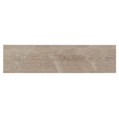Pine wood Greige Matt Wood effect Porcelain Wall & floor Tile Sample ...