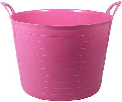 Pink 40L Flexi tub