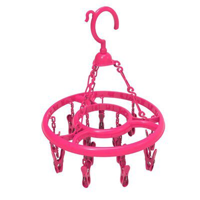 Pink Laundry Sock dryer