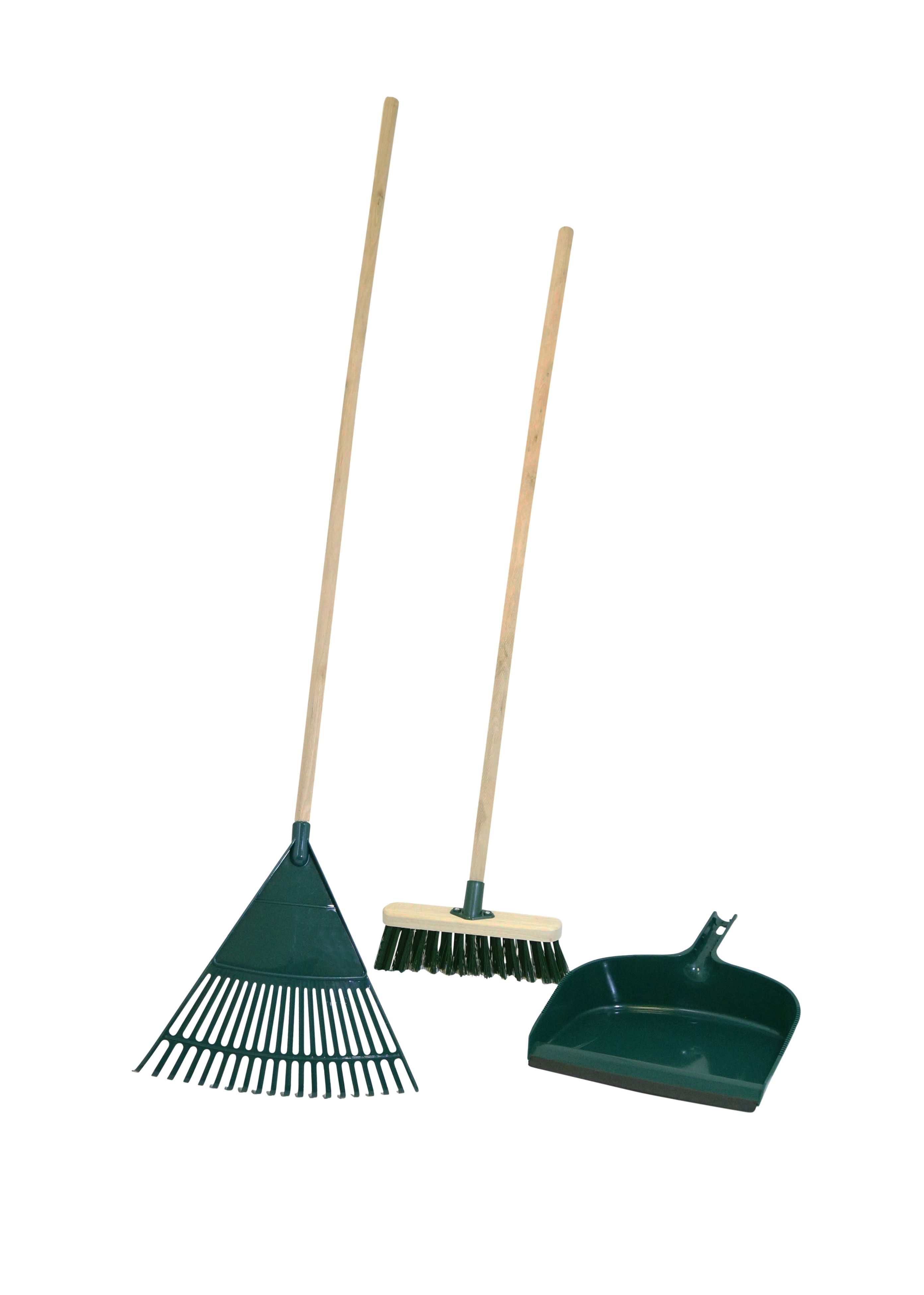 Plastic Rake & broom set