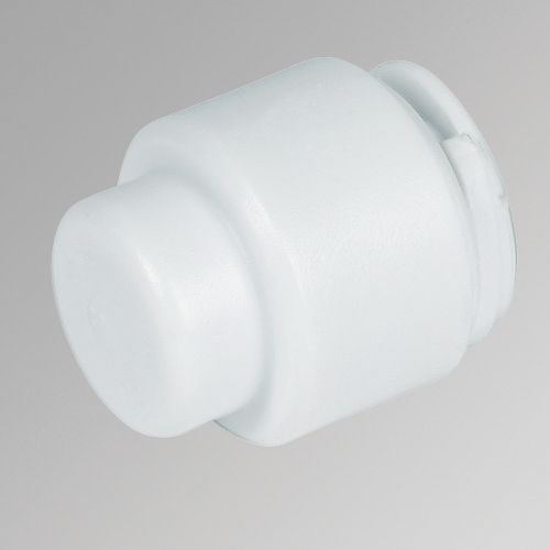 Plastic Stop end (Dia)15mm, Pack of 5