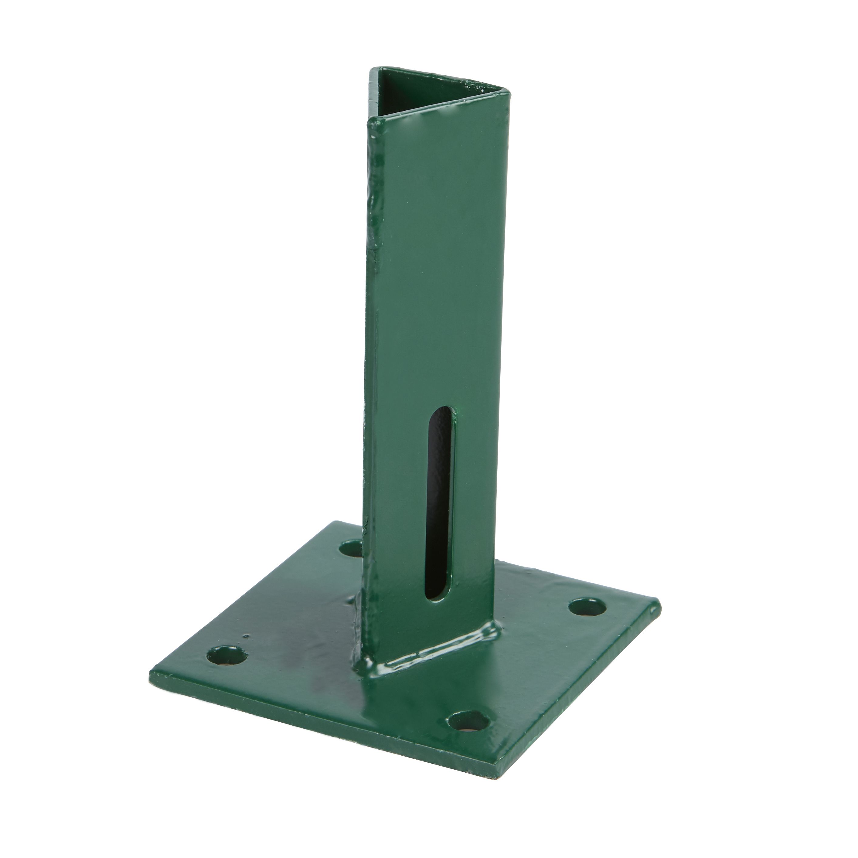 Platine Steel Post base (W)100mm | DIY at B&Q