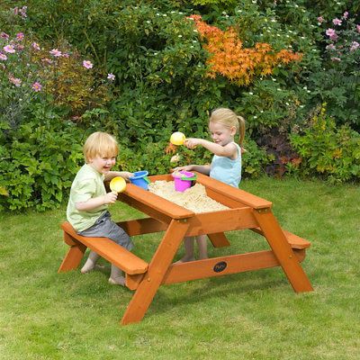 Plum Cedar red Wooden Sand pit