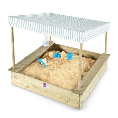 Plum Palm beach Wooden Sand pit, Pack of 1