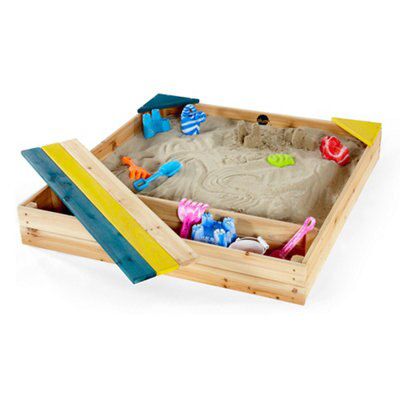 Plum Wooden Sand pit, Pack of 1 | DIY at B&Q