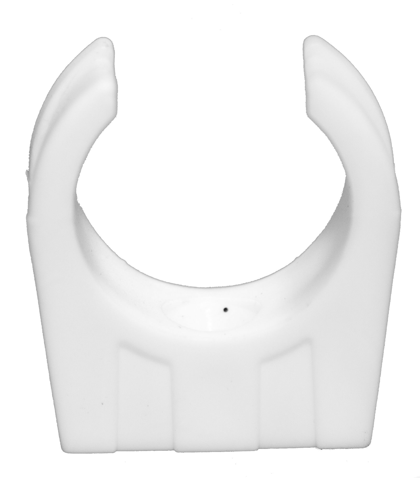 Plumbsure Plastic Pipe clip M5528-5QV3 (Dia)28mm, Pack of 5 | DIY at B&Q