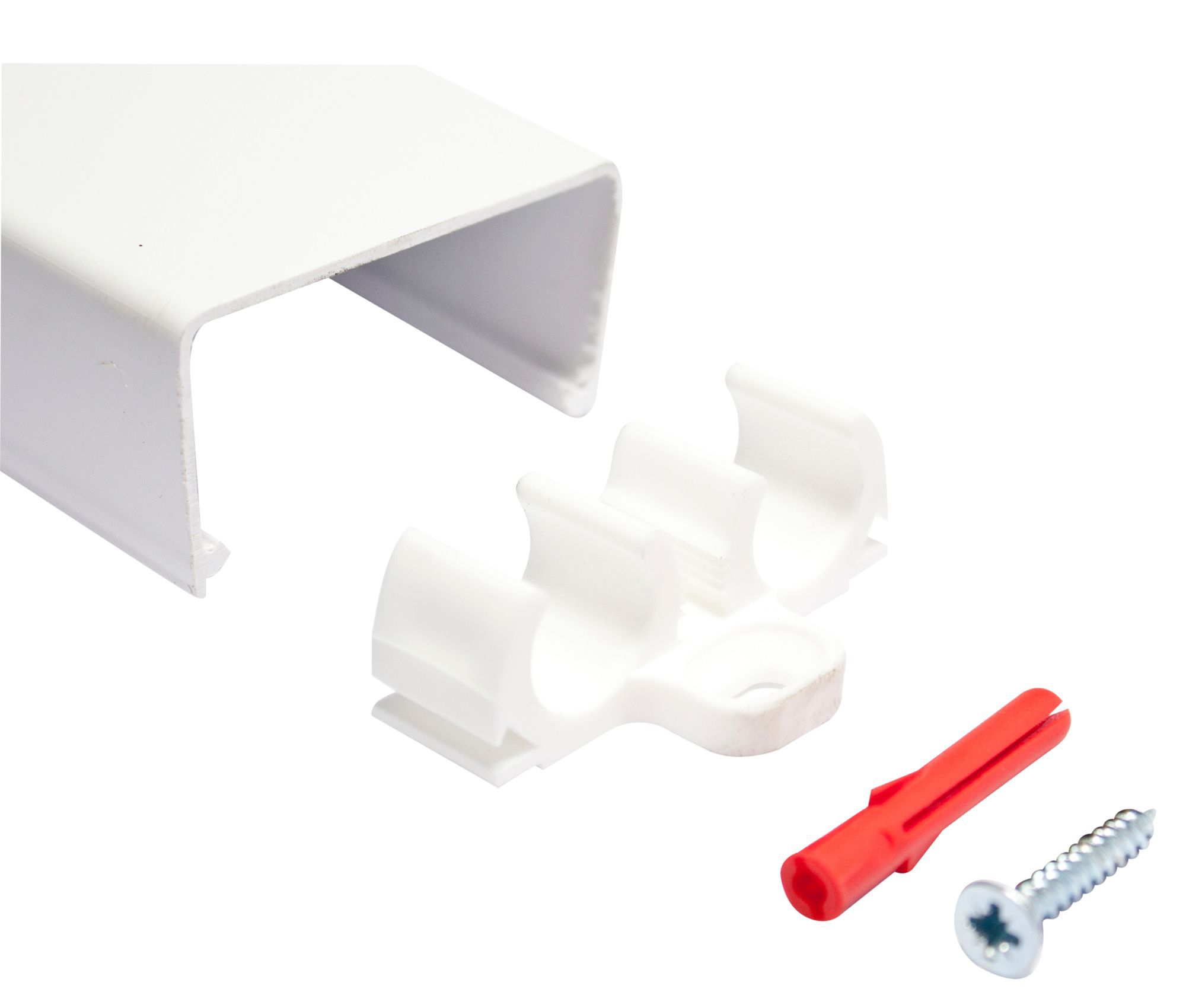 Plumbsure uPVC Double Pipe clip T682V3 (Dia)15mm | DIY at B&Q