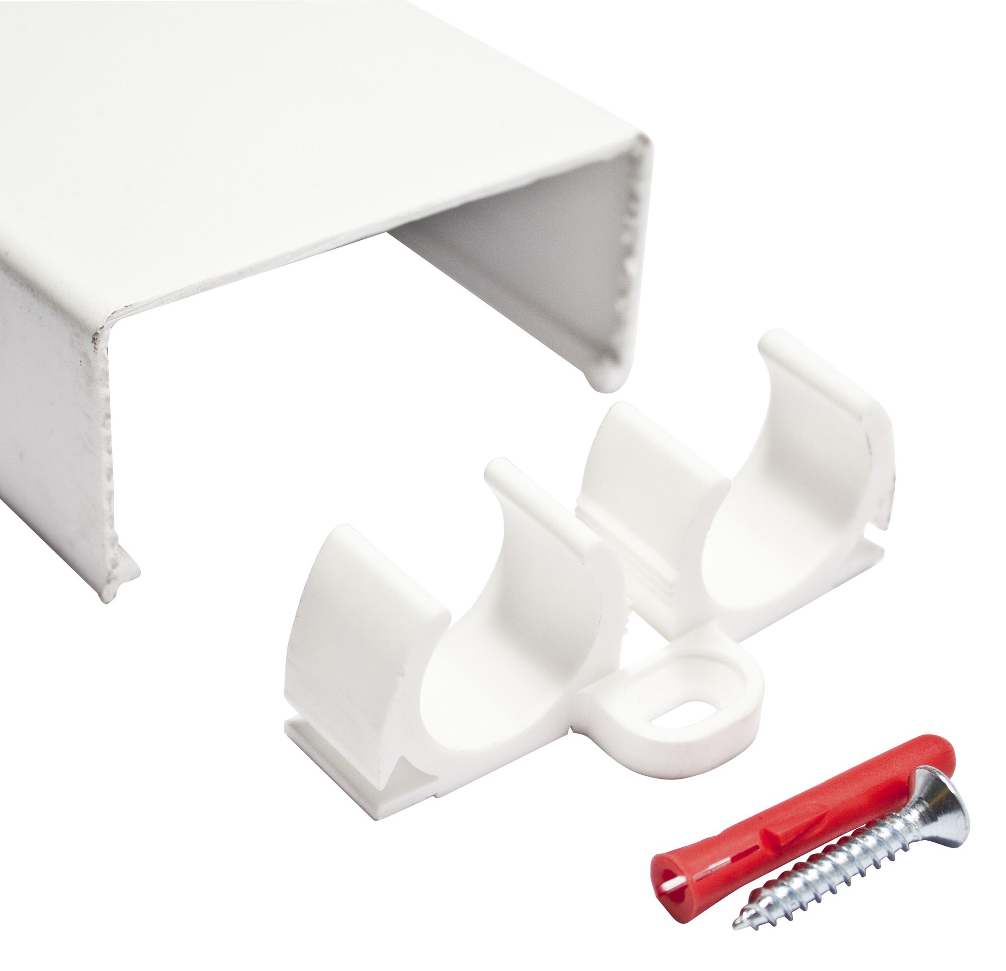 Plumbsure uPVC Double Pipe clip T683V3 (Dia)22mm