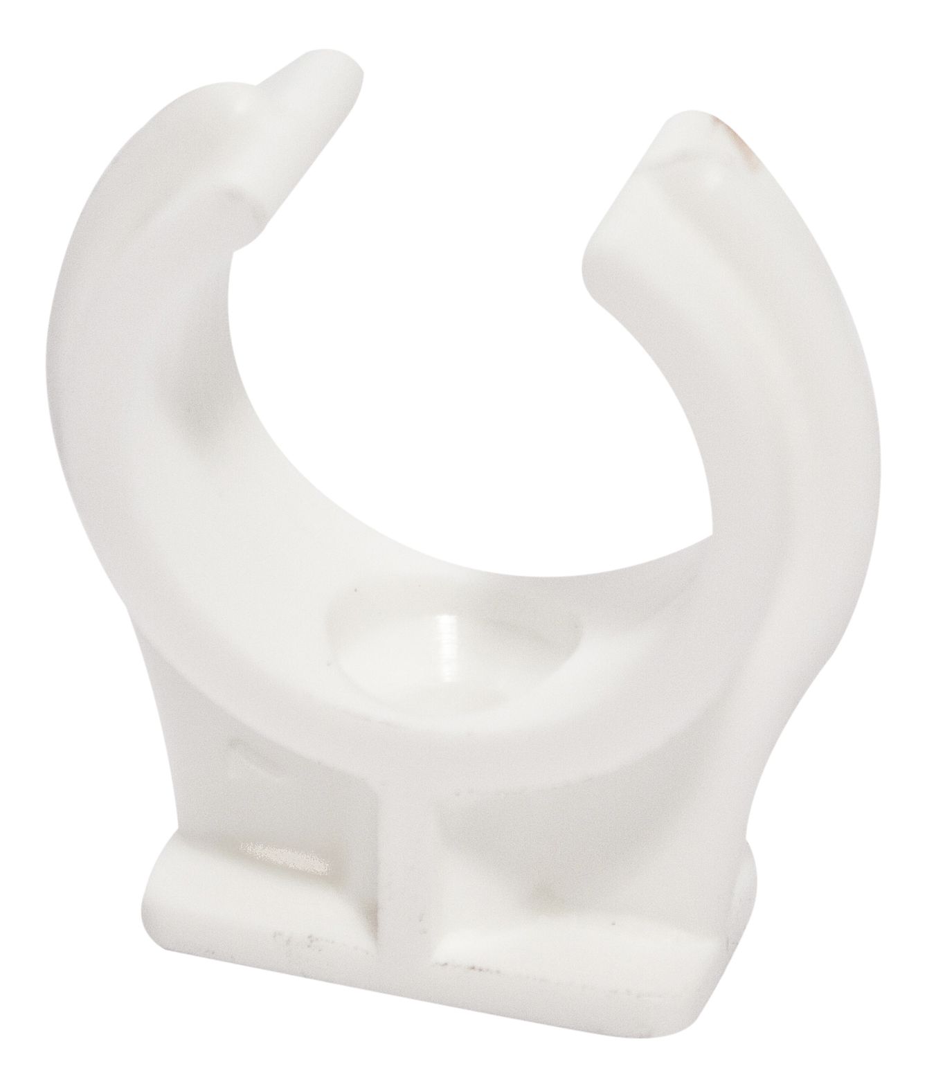Plumbsure White Plastic Pipe clip M552-8QV3 (Dia)22mm, Pack of 8 | DIY ...