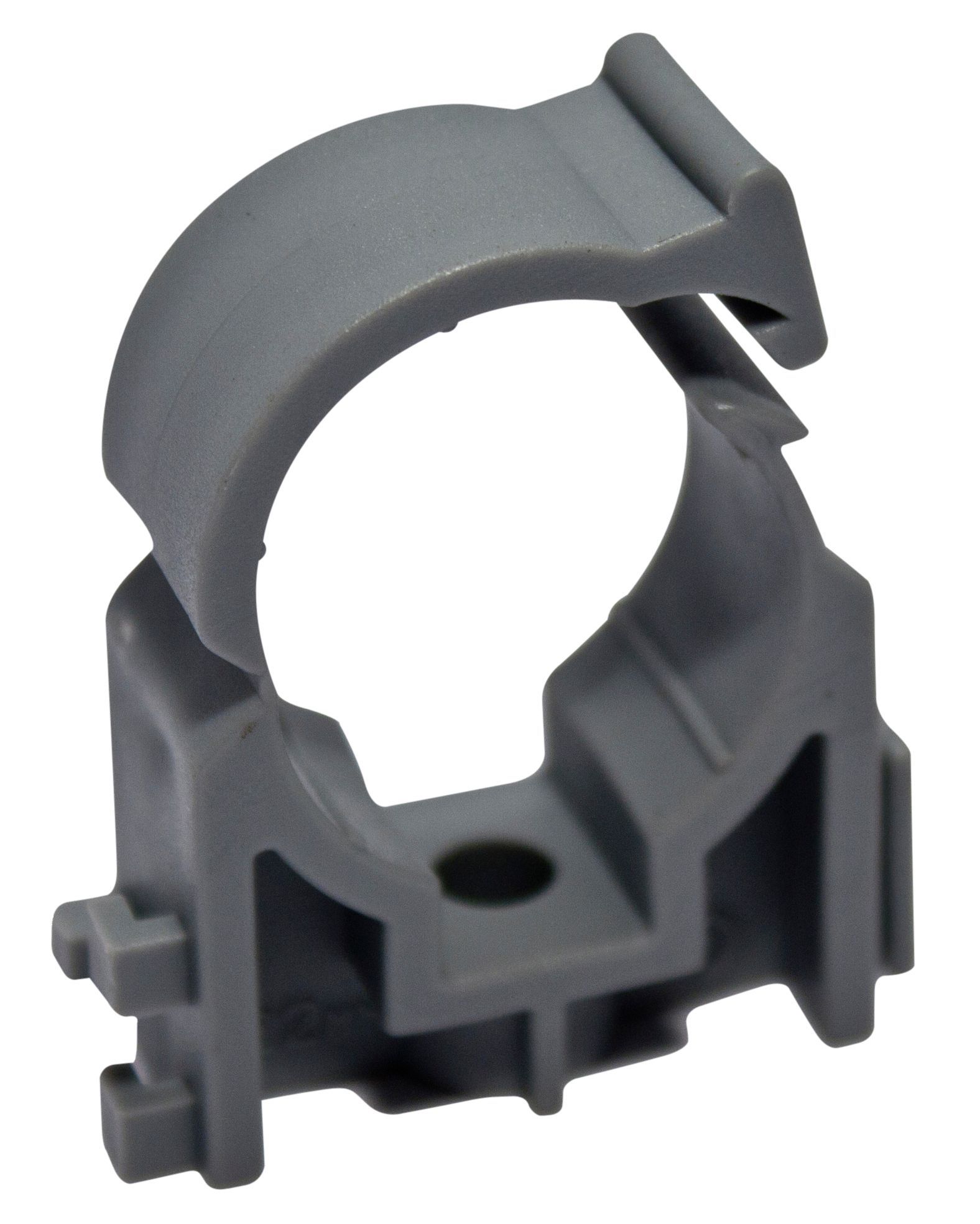 PolyPlumb Plastic Pipe clip PB2322V2 (Dia)22mm, Pack of 10 | DIY at B&Q