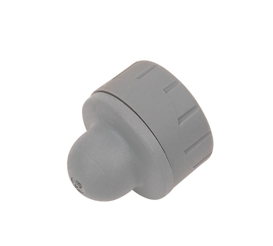 PolyPlumb Plastic Push-fit Blanking cap, Pack of 2 | DIY at B&Q