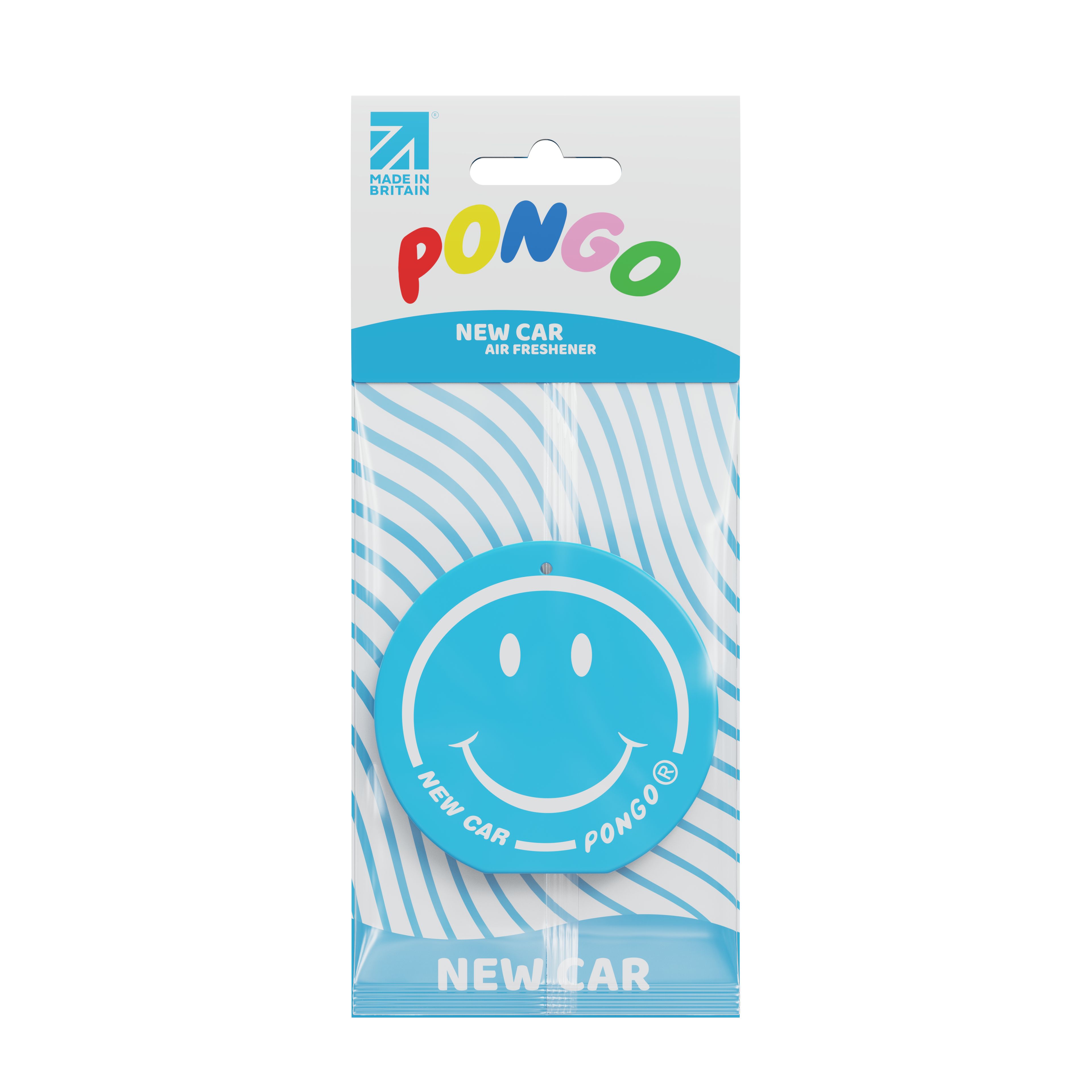Pongo Smiley New Car Hanging air freshener