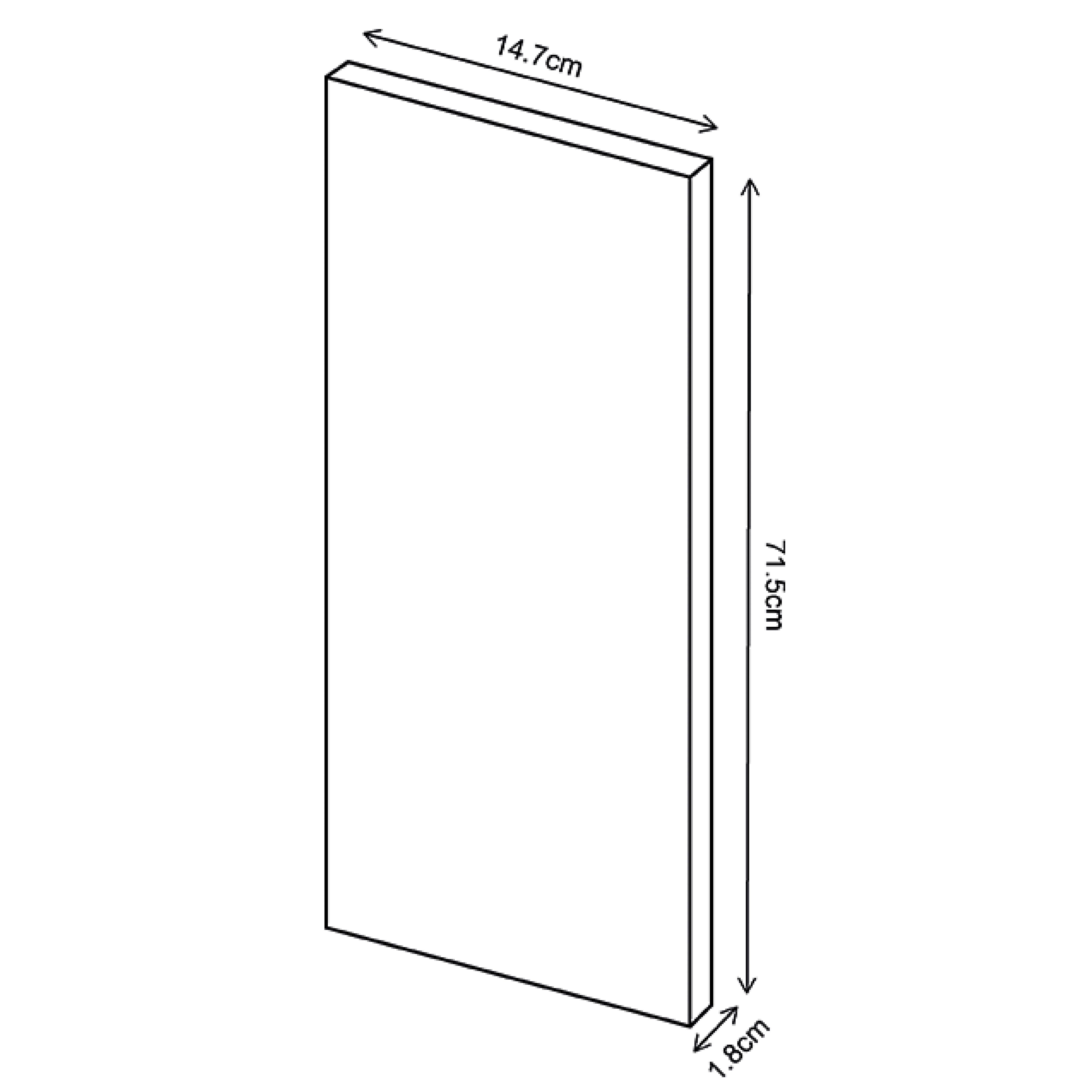 Premium Kitchens Ethos Matt antique rose Modern Highline Cabinet door ...
