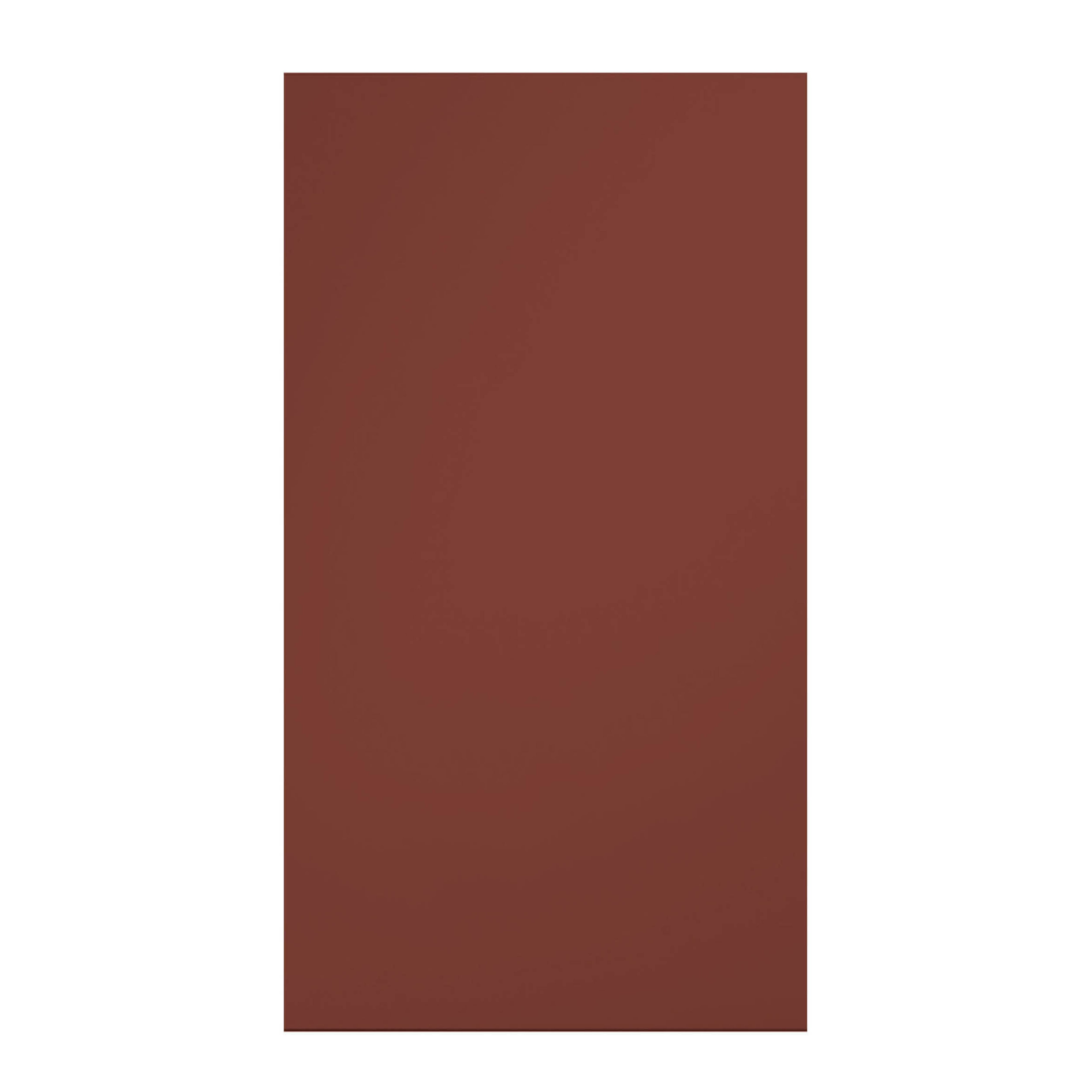 Premium Kitchens Ethos Matt red Standard Clad on wall panel (H)960mm (W ...