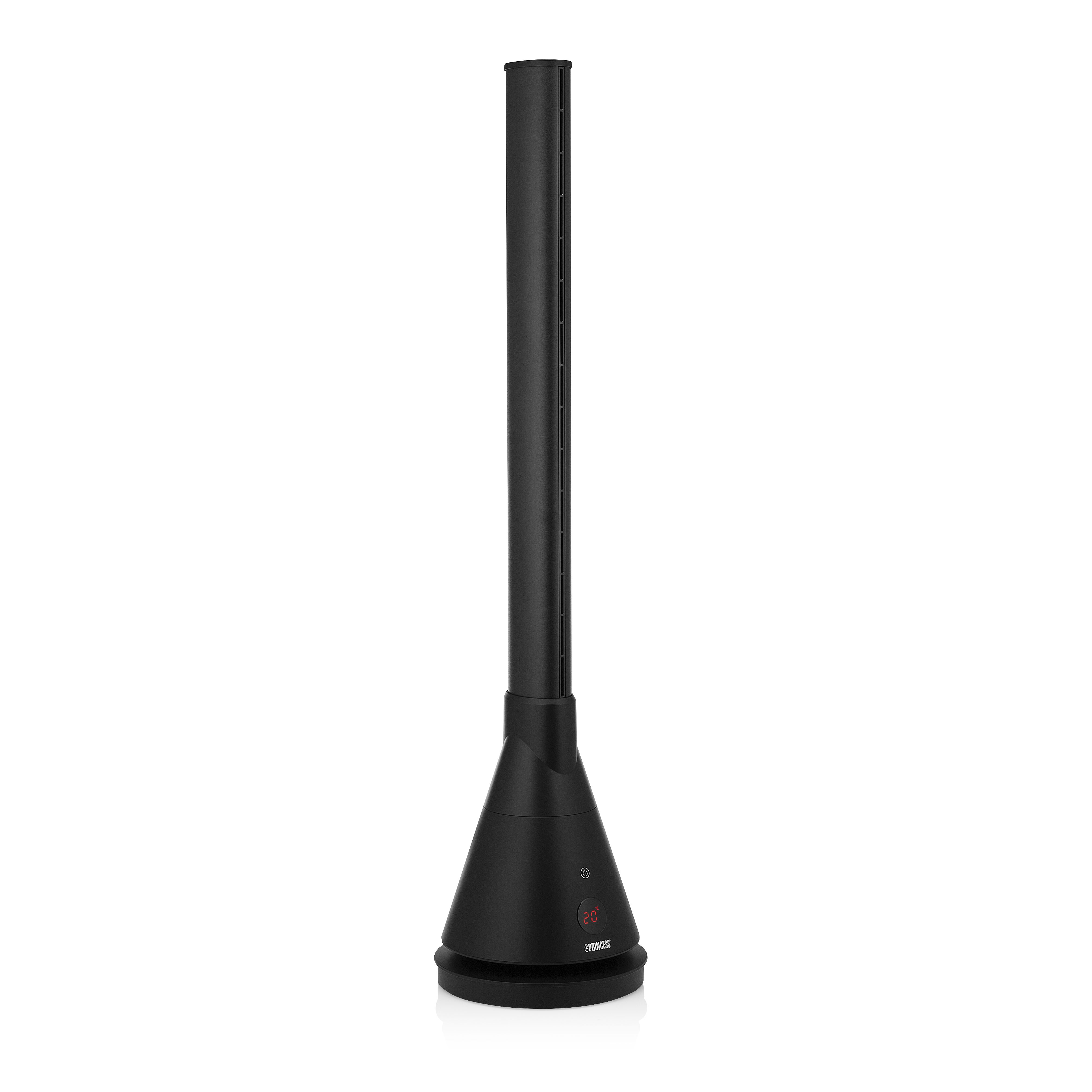 Princess 2 in 1 Smart Black 10-speed Tower fan at B&Q