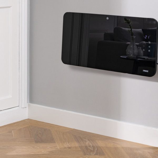 Princess Electric 1500W Black Smart Panel heater