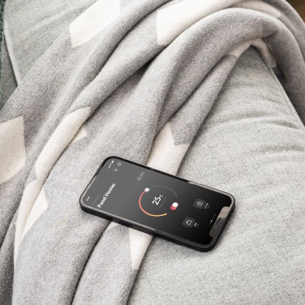 Princess Electric 1500W Black Smart Panel heater