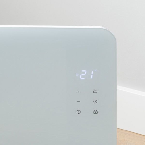 Princess Electric Smart Wi-Fi 1500W White Convector Panel heater
