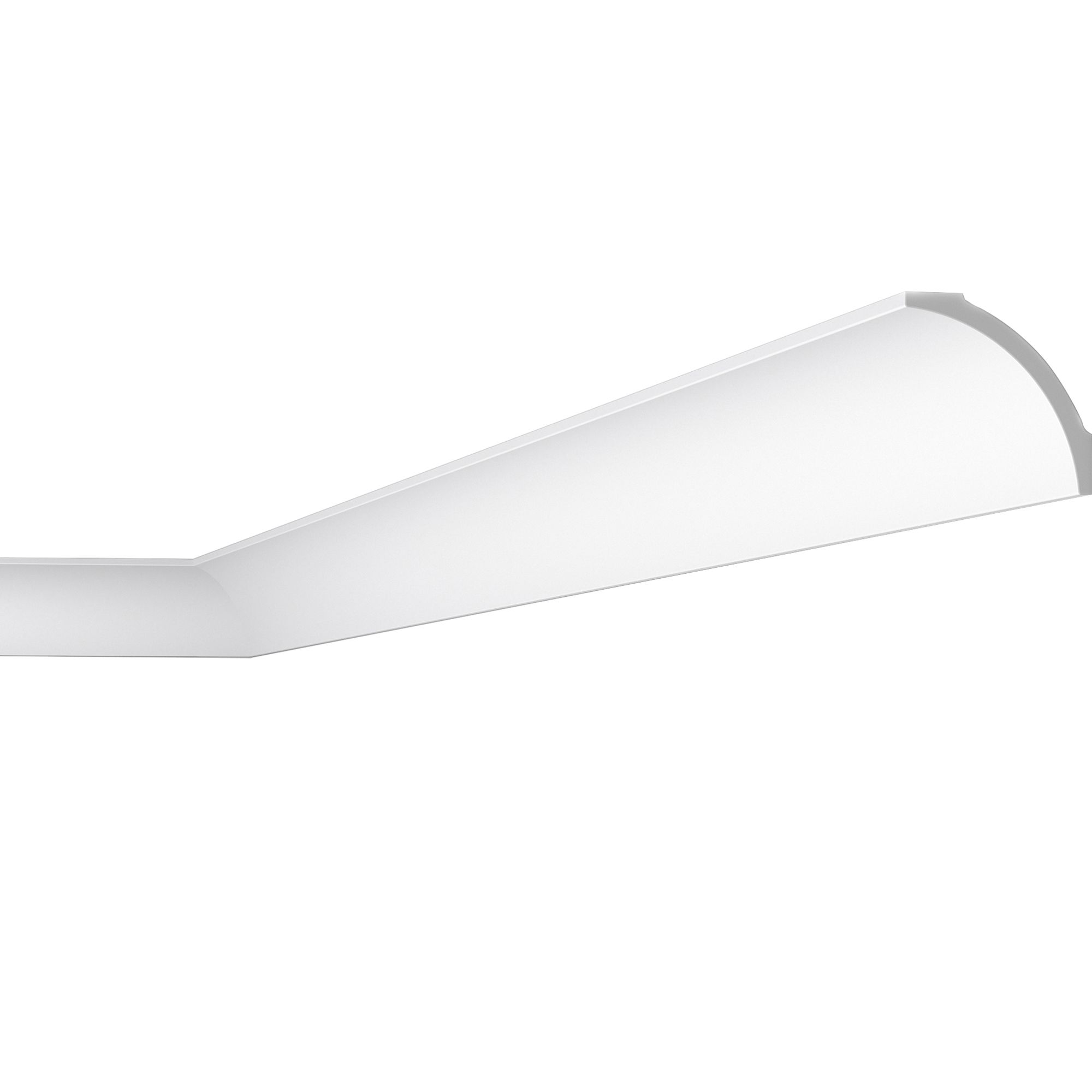Pro Cove Traditional C-shaped Polystyrene Coving (L)3m (W)127mm | DIY ...
