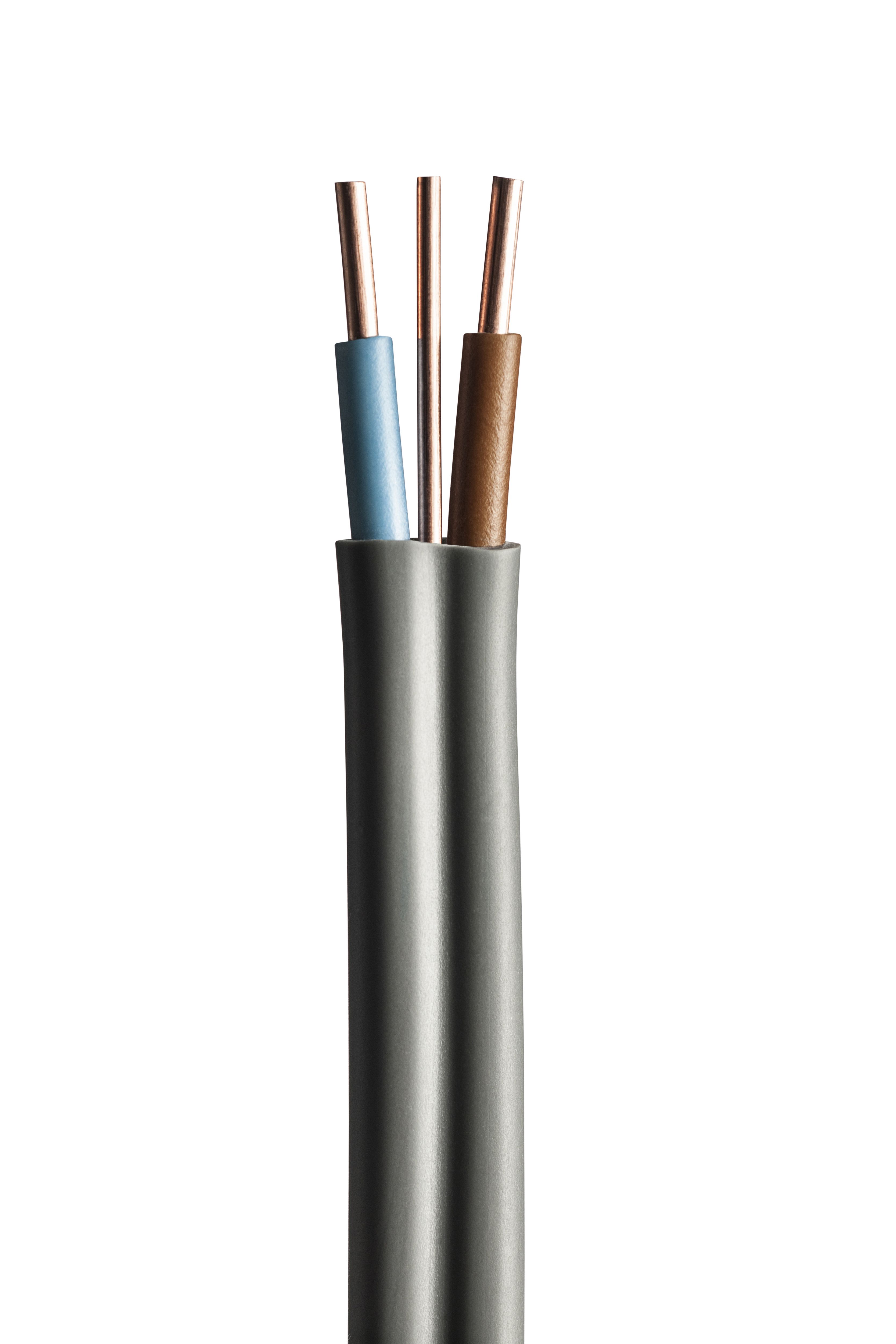 Prysmian 6242YH Grey 2-core Multi-core cable 2.5mm² x 10m | DIY at B&Q