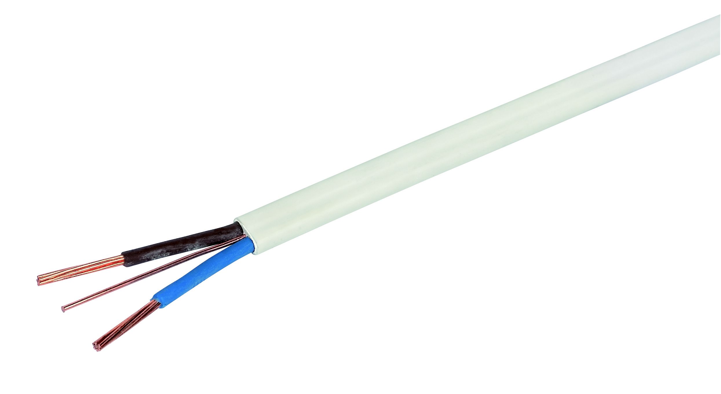 Prysmian Grey Twin & earth Cable