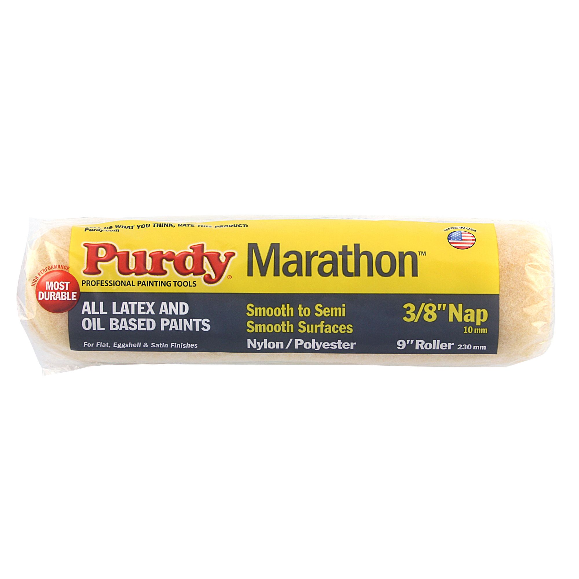 Purdy Marathon Medium Pile Assorted 9" Roller sleeve