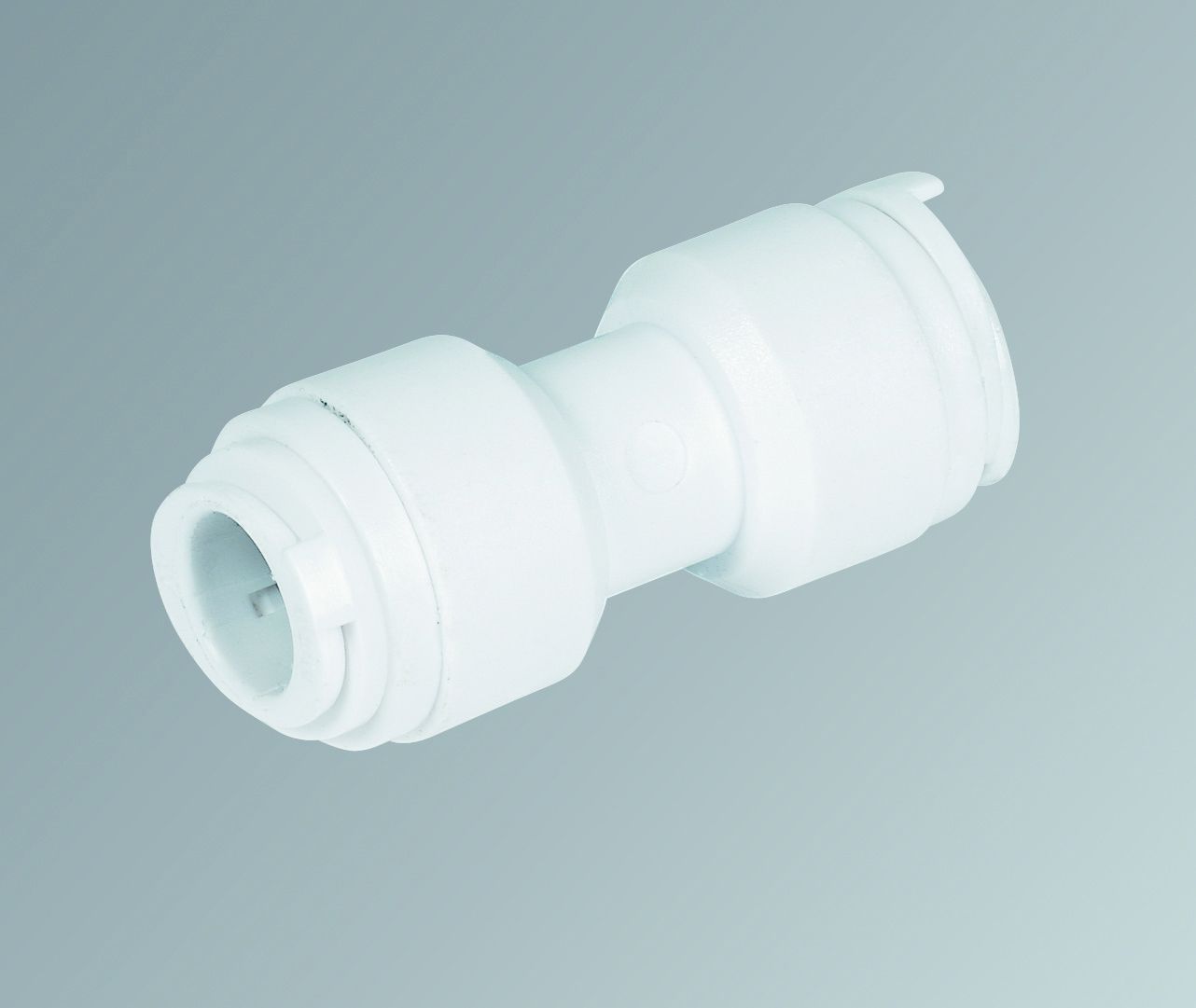 Push-fit Straight Coupler (Dia)10mm, Pack of 5