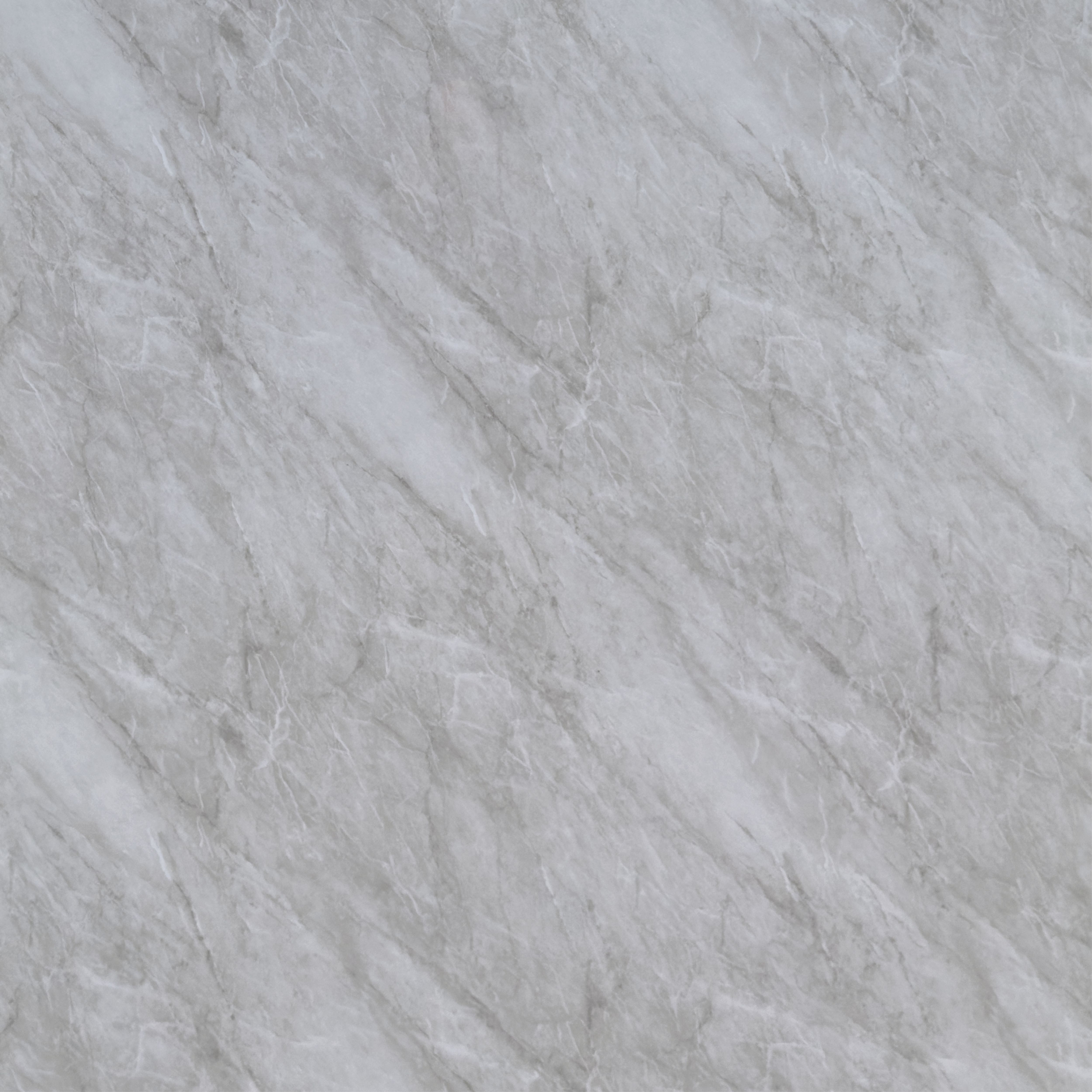 PVC Bathroom Wall Panel (H)2400mm (W)1000mm - Gloss Grey Marble effect