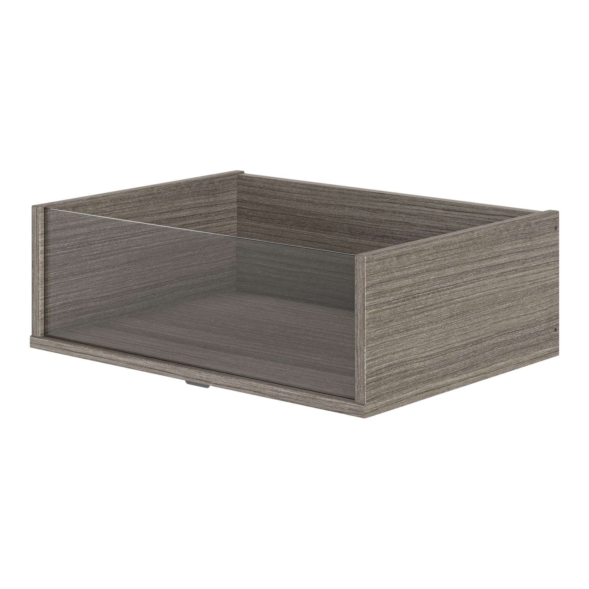 Qazar Grey Oak effect Bedroom storage unit kit (H)2000mm (W)2200mm (D)480mm