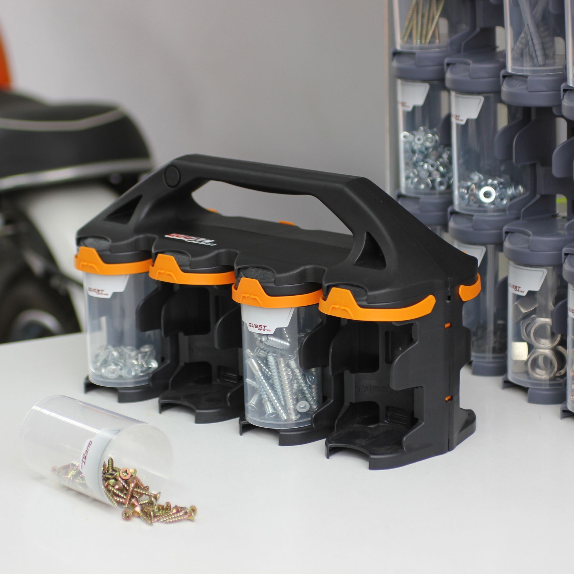 QuestSystem Modular Organiser bin carrier