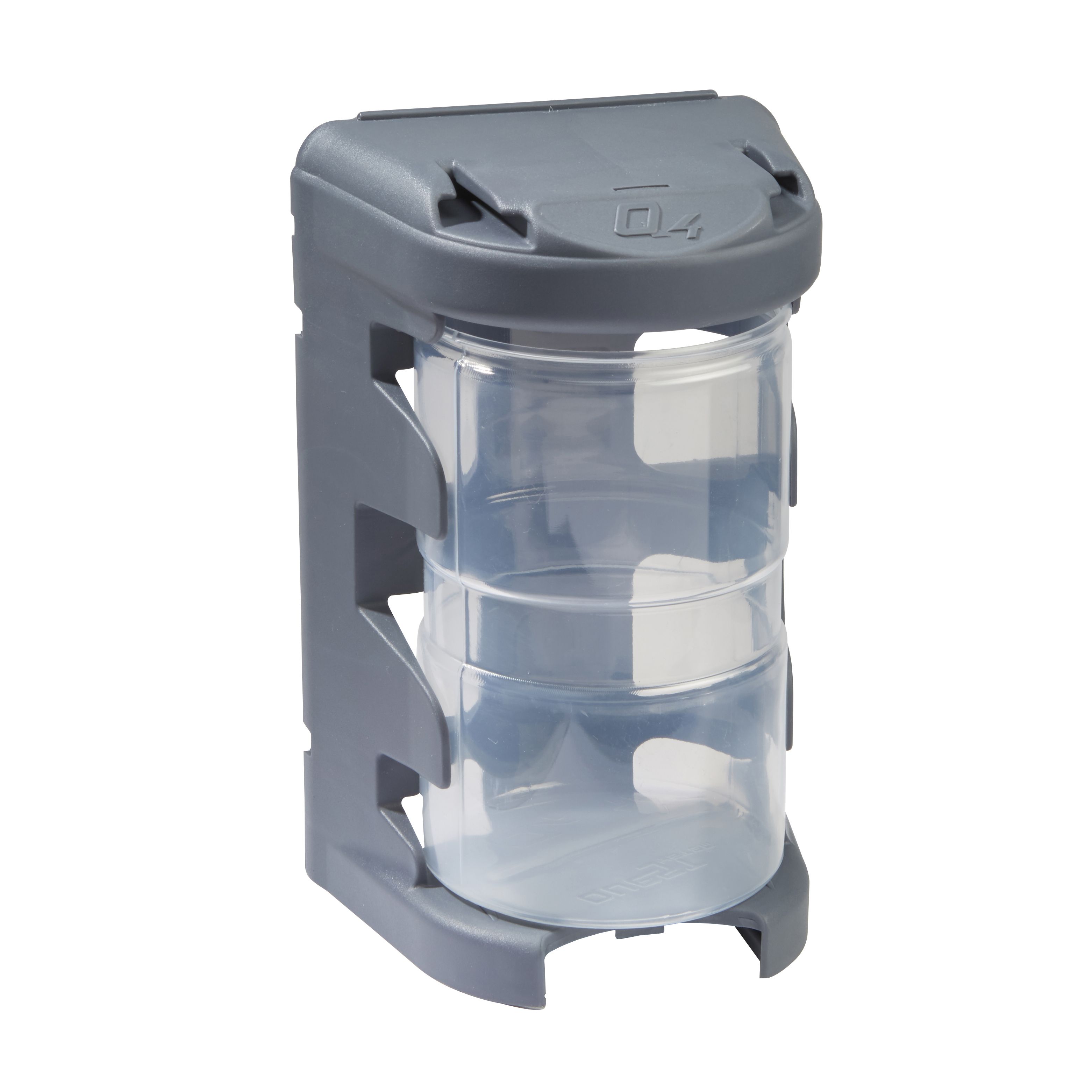 QuestSystem Q4 Grey Large Organiser bin | DIY at B&Q