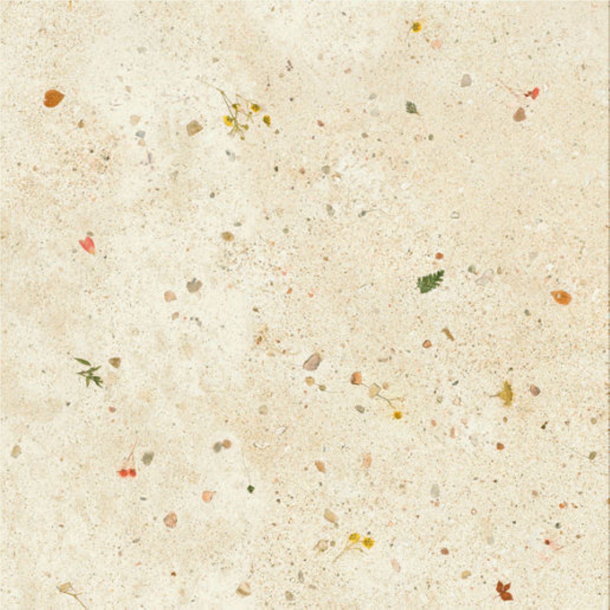 Quick-step Aquanto Benmore Cream Stone tile effect Embossed Flooring, 1.9m²